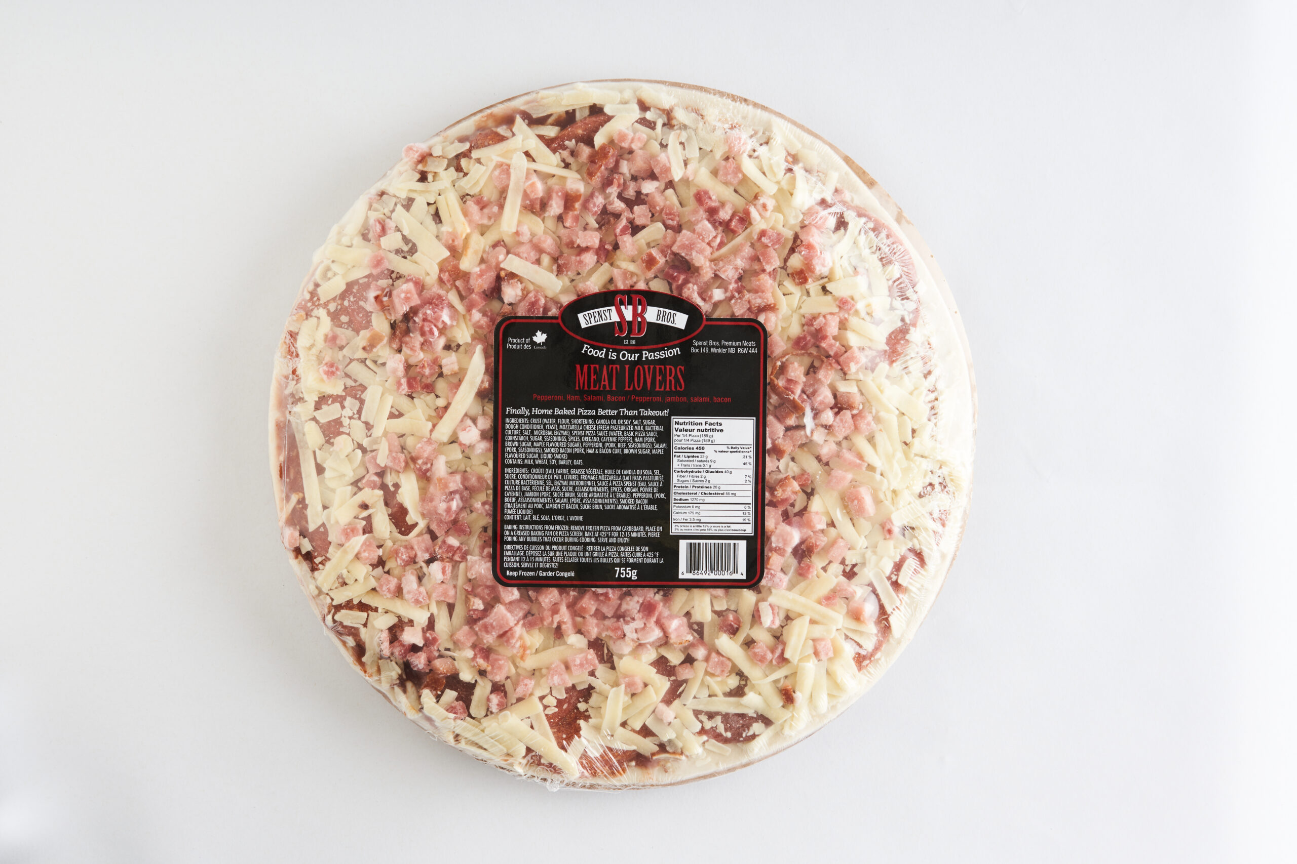Meat Lovers Pizza | Spenst Bros. Premium Meats