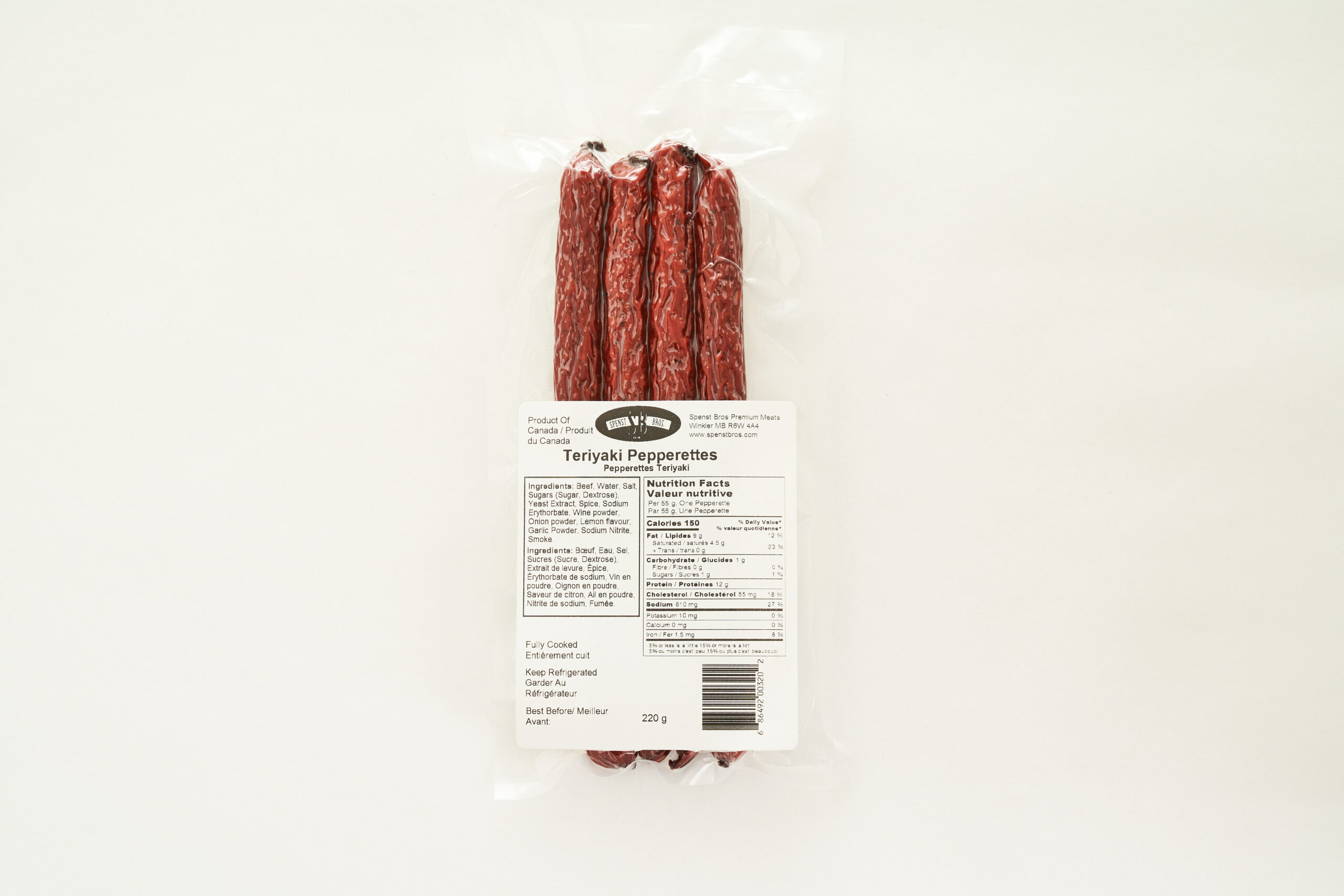 Pepperettes - Spenst Bros. Premium Meats